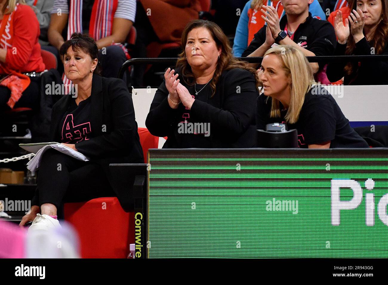 Sydney, Australia. 24th June, 2023. Head coach of the Thunderbirds ...