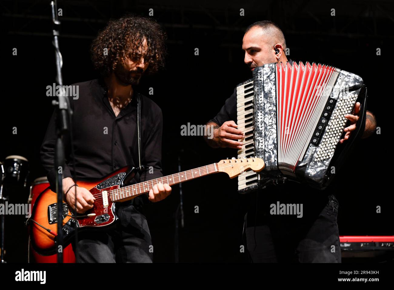 Rome, Italy. 23rd June, 2023. Franco Pietropaoli and Alessandro ...