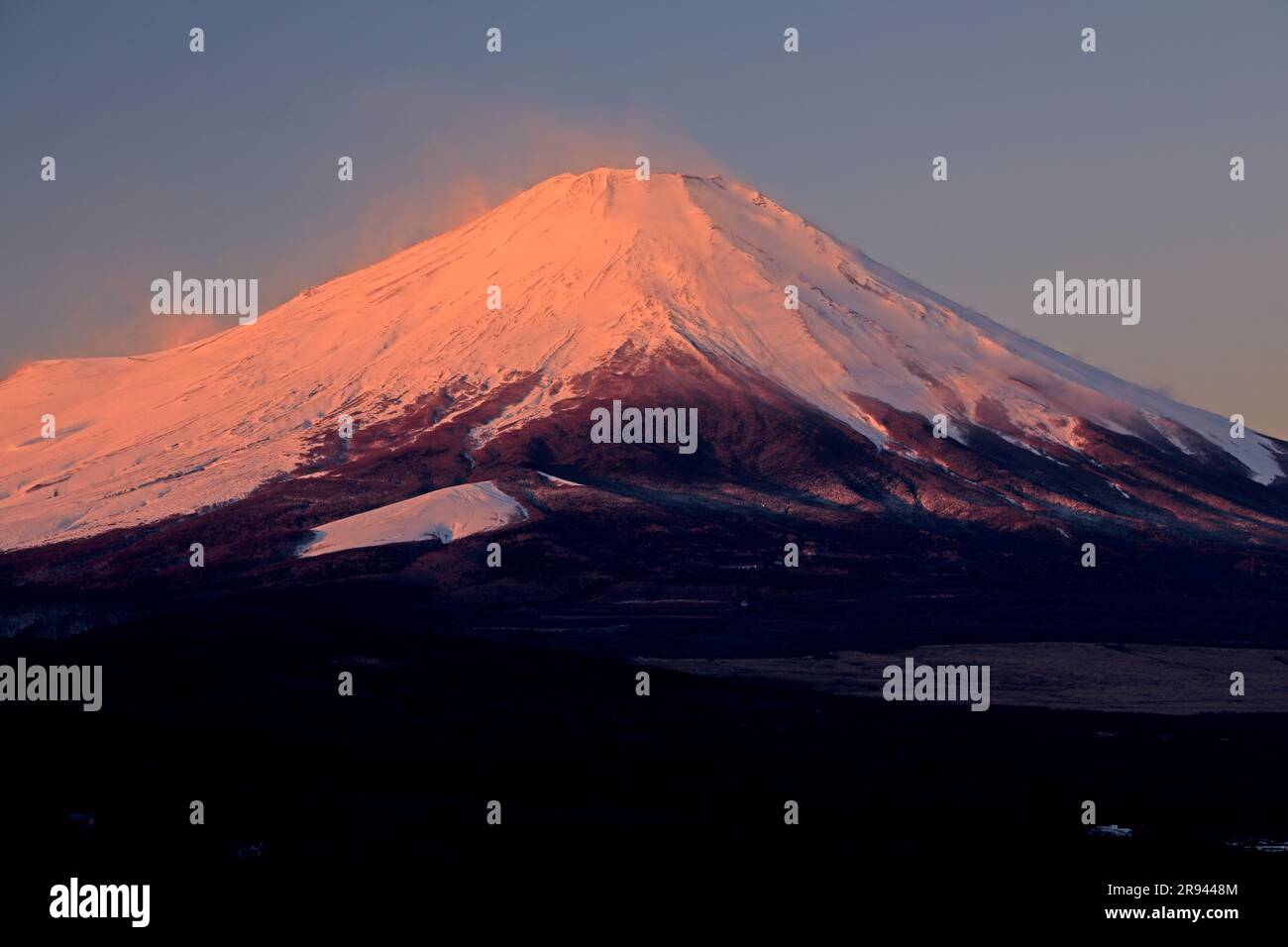 Mt Fuji Sunrise Stock Photo - Alamy