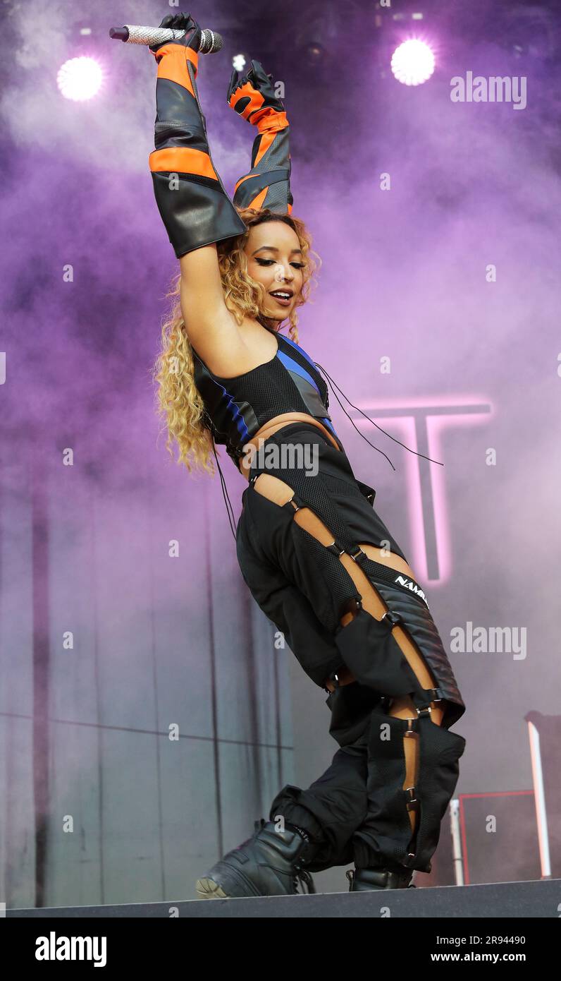 Tinashe in concert at the Hippodrome of Milan on the occasion of the I ...
