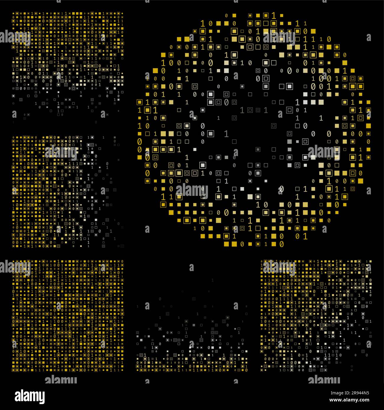 Geometric yellow futuristic background hi-res stock photography and ...