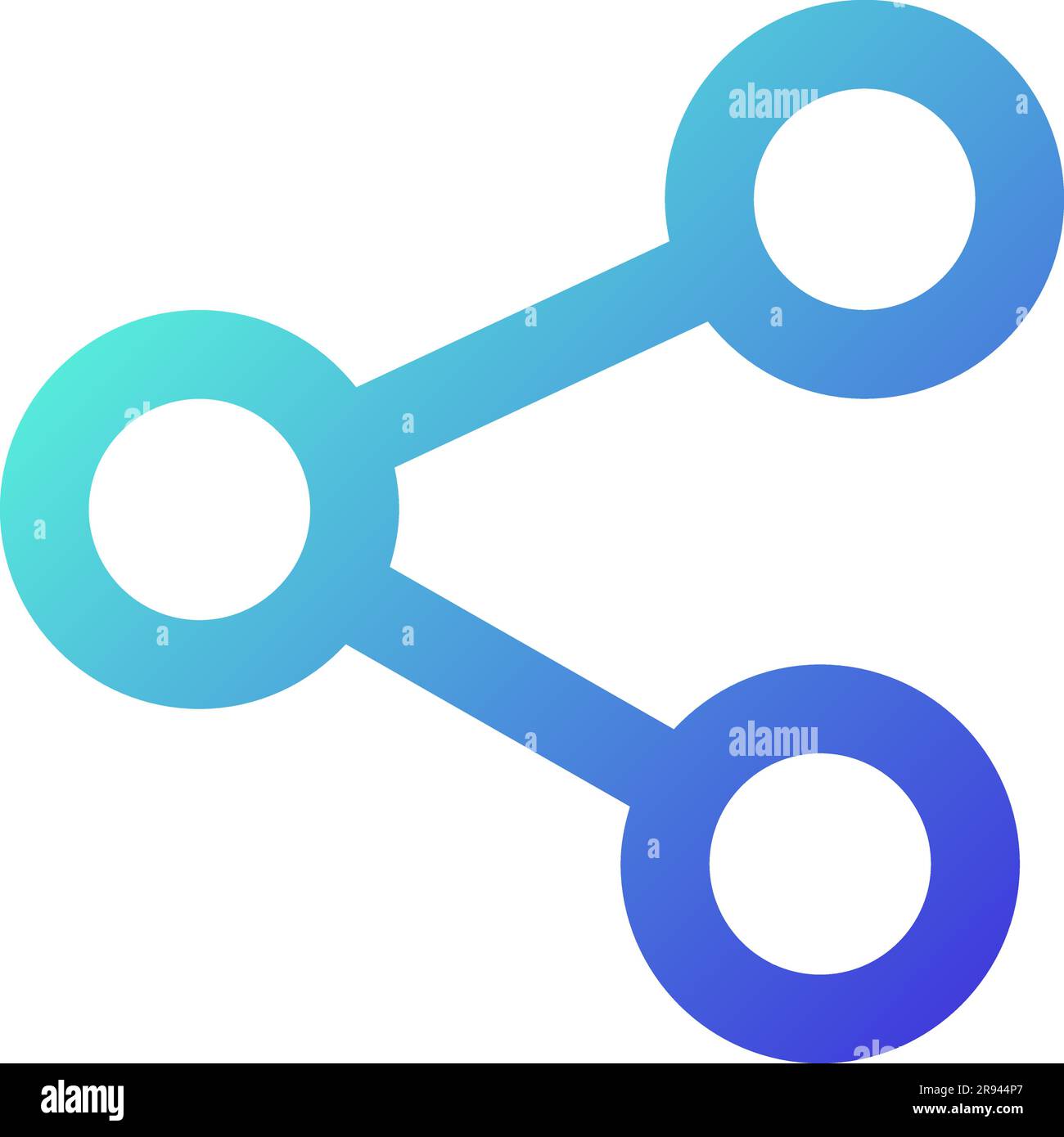 Share pixel perfect gradient linear ui icon Stock Vector Image & Art ...