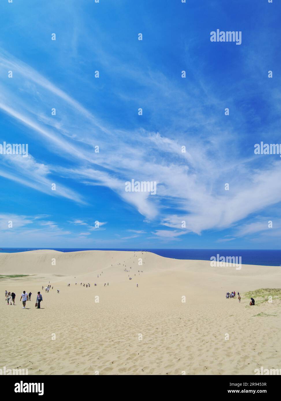 Tottori sand dunes Stock Photo - Alamy