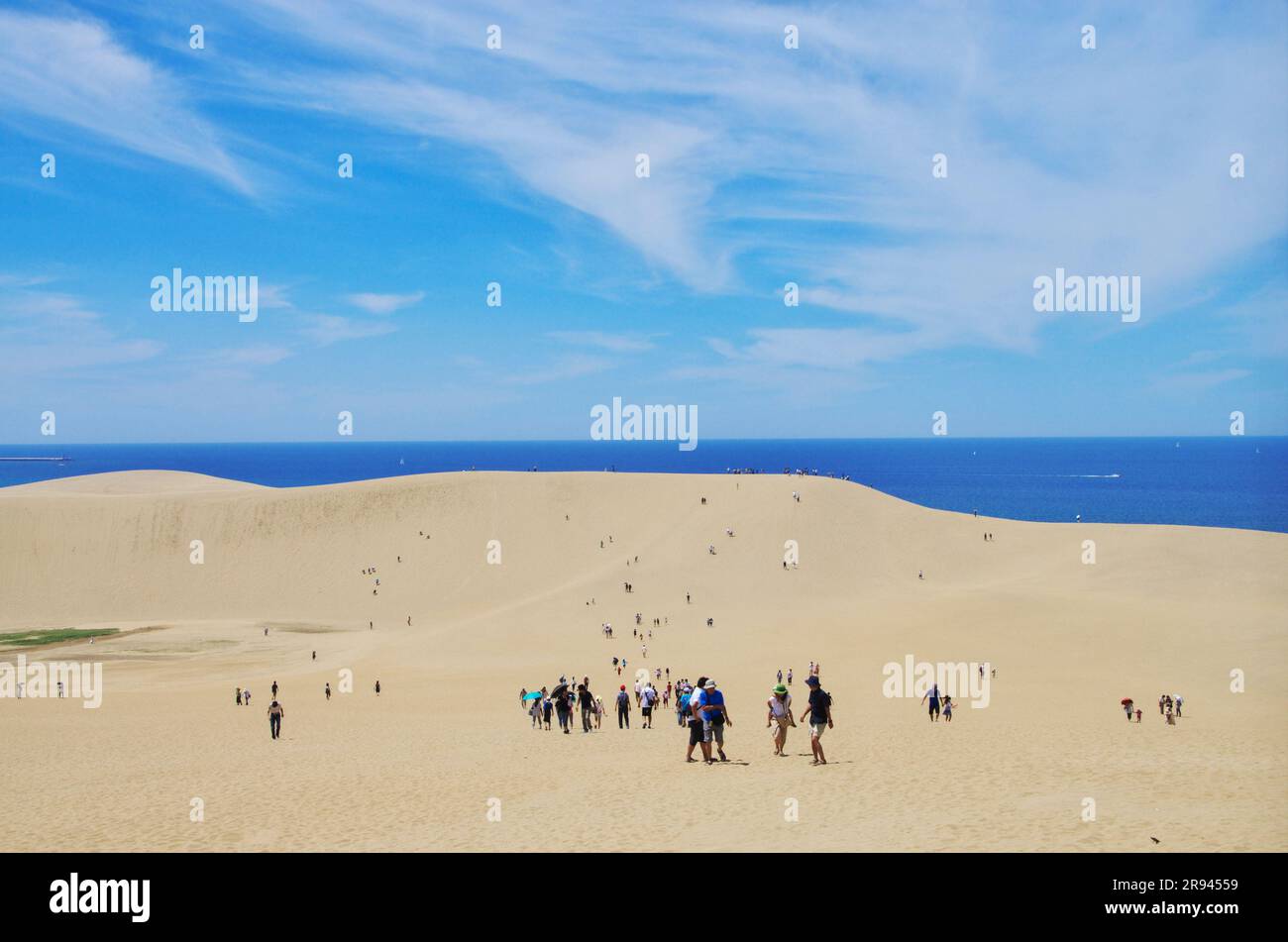 Tottori sand dunes Stock Photo - Alamy