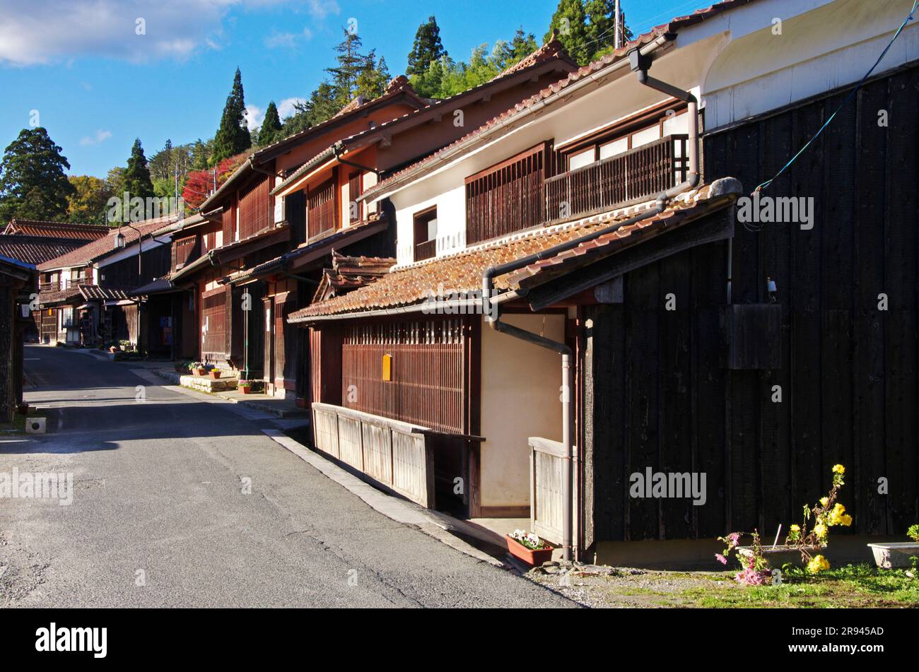 Fukiya Furusato village landscape Stock Photo - Alamy