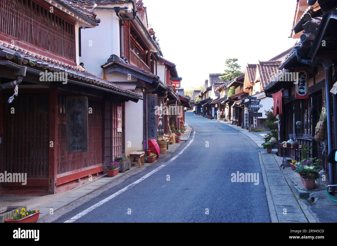 Fukiya Furusato village landscape Stock Photo - Alamy