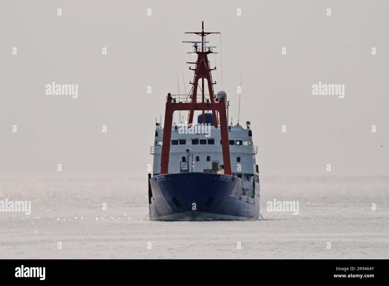 The Polar Prince, the main support ship for the Titan submersible ...