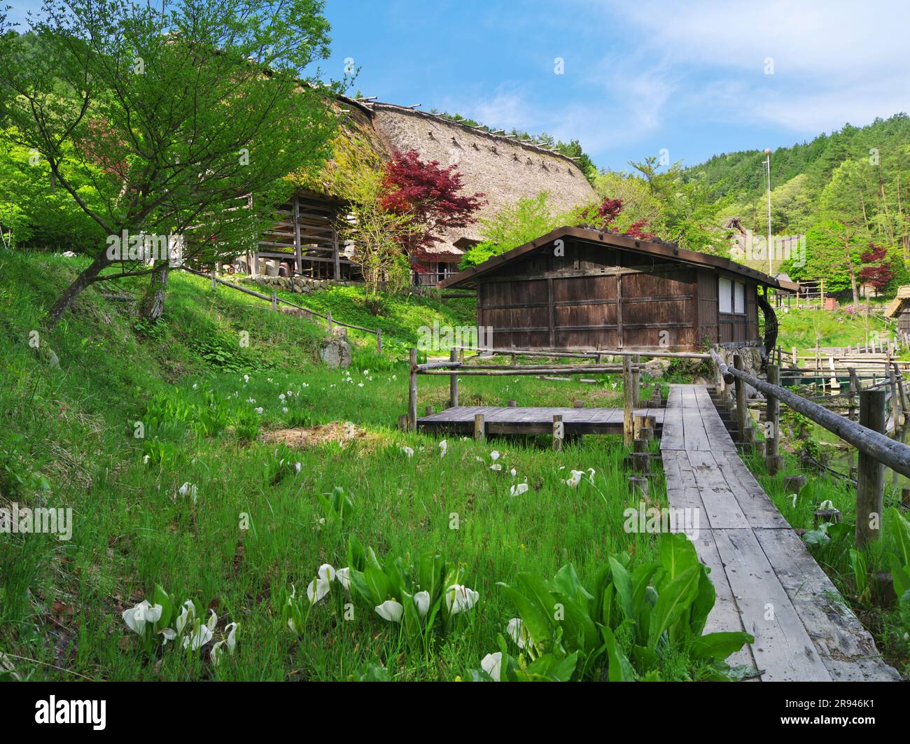 Village of Hida Stock Photo - Alamy