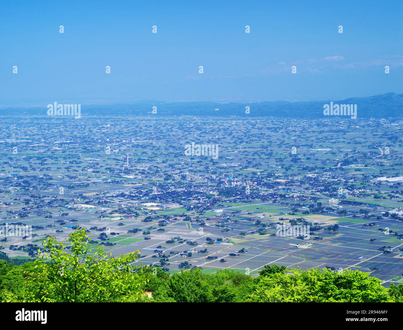 Sankyoson village(Scattered houses in a village Stock Photo - Alamy