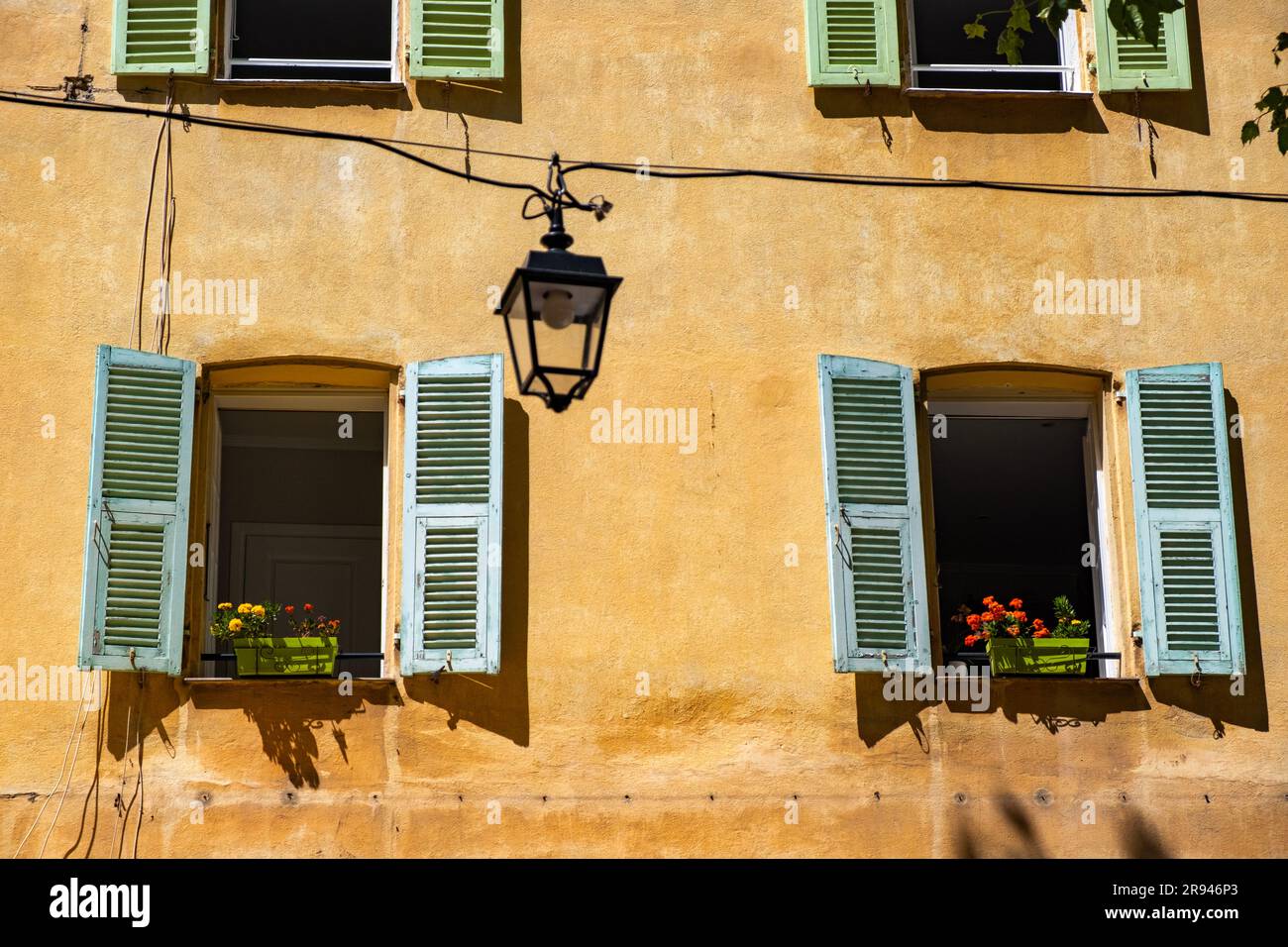 Menton, nicknamed the pearl of France, on the French Riviera. Provence ...