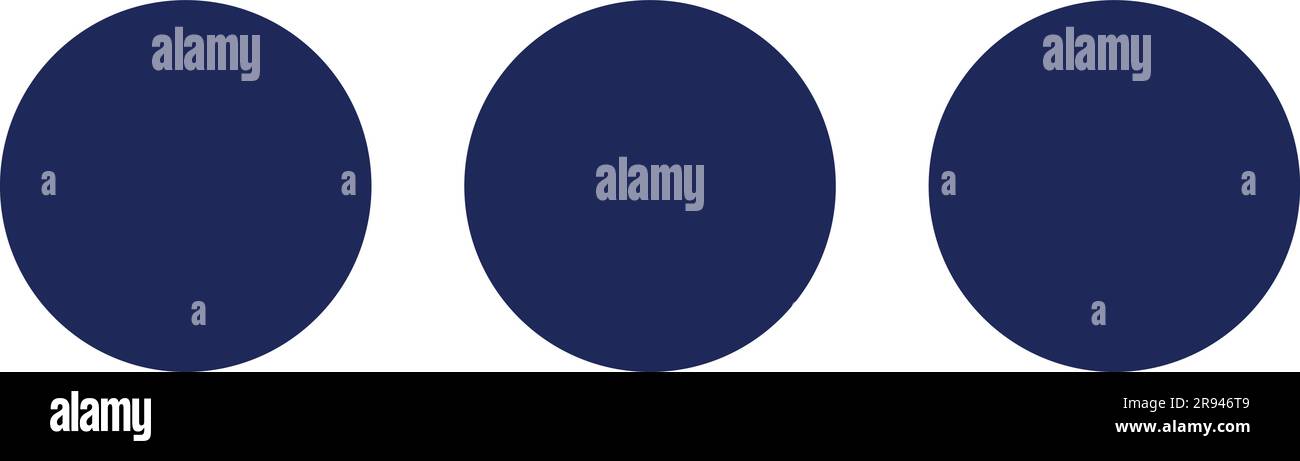 More options button black glyph ui icon Stock Vector Image & Art - Alamy