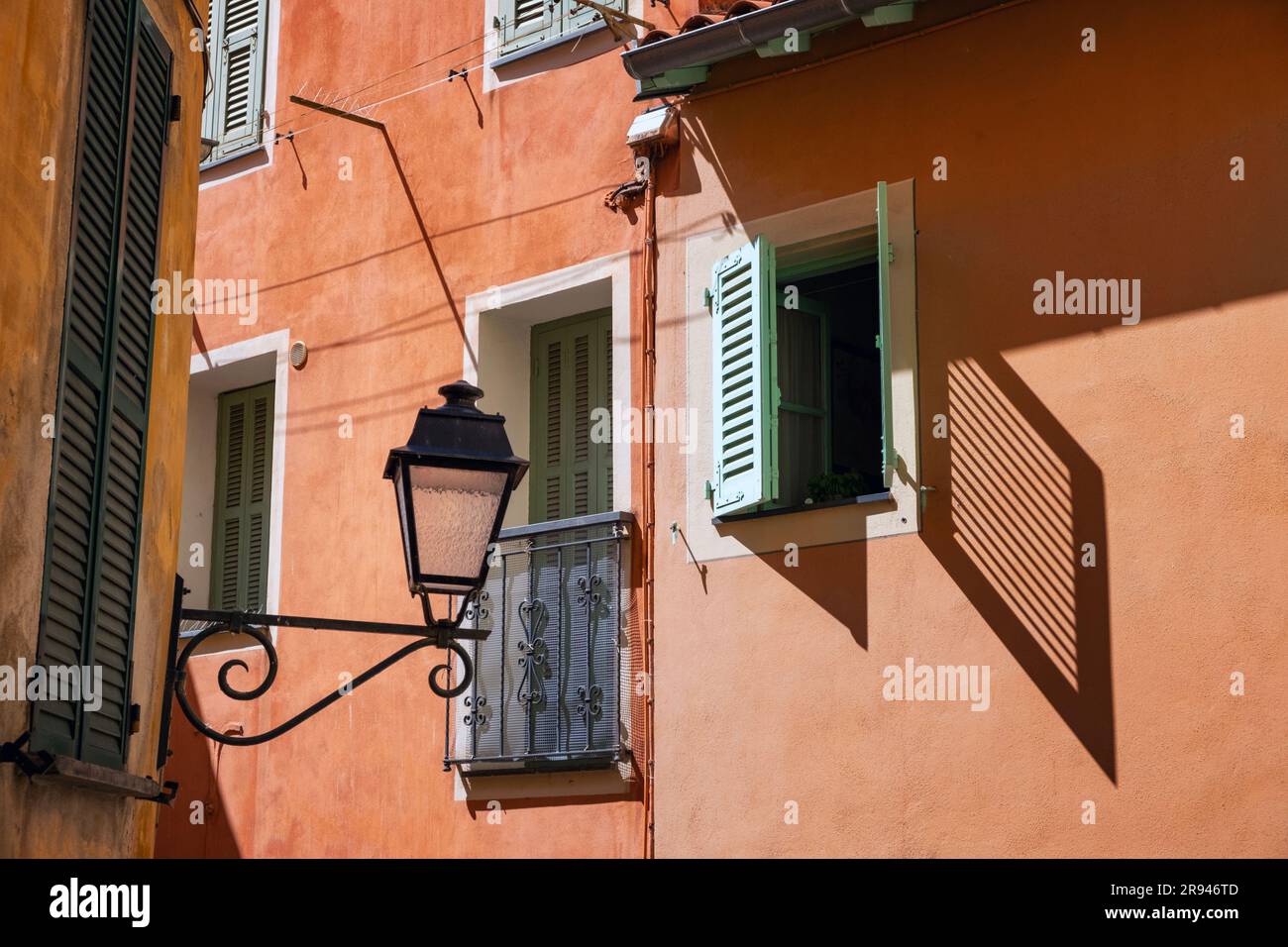 Menton, nicknamed the pearl of France, on the French Riviera. Provence ...