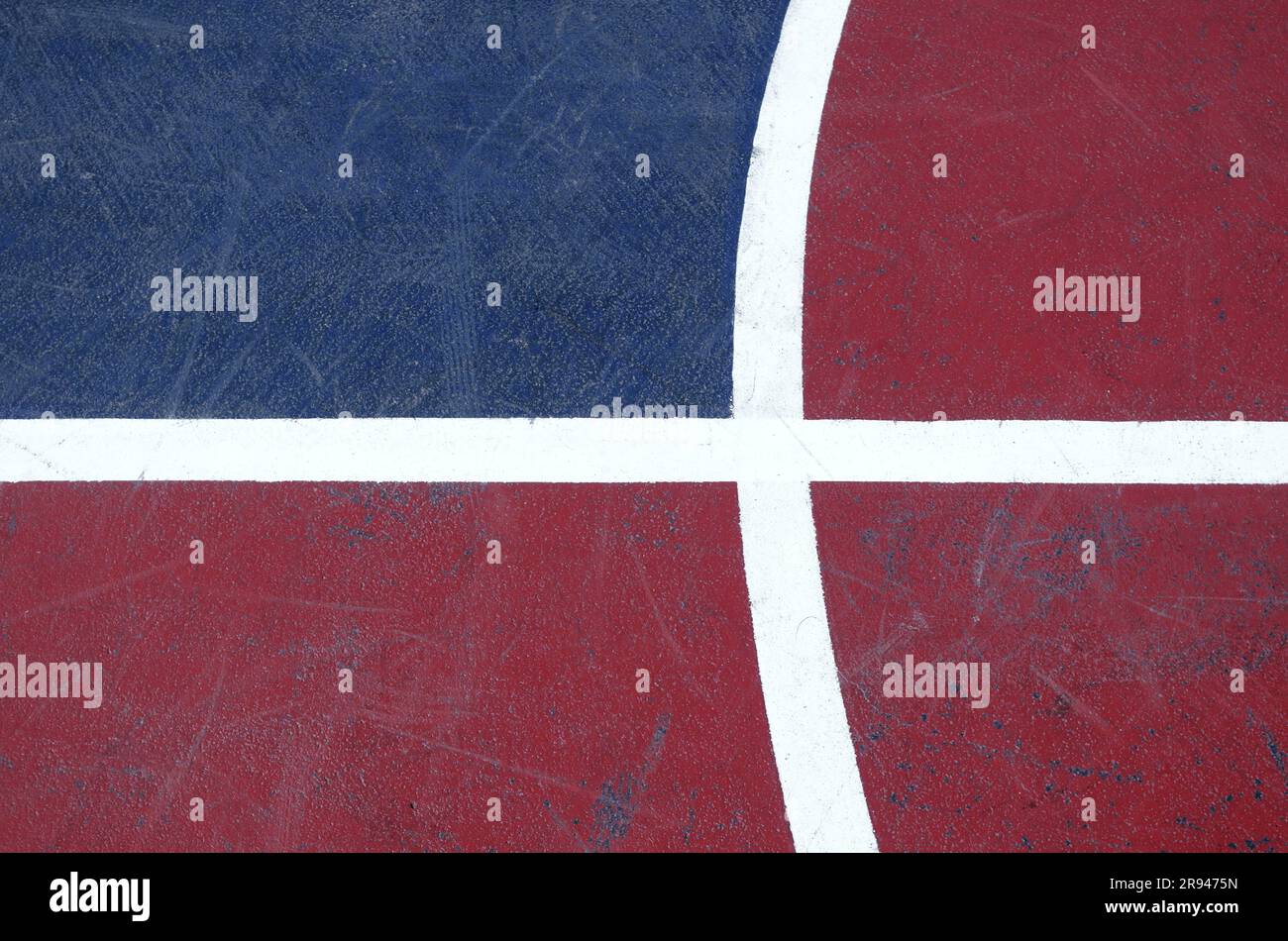 Abstract background of lines and color on a basketball court Stock ...