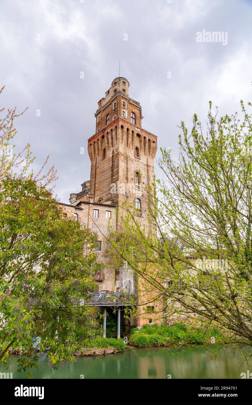 Padua, Italy - April 4, 2022: La Specola is a 14th-century tower ...
