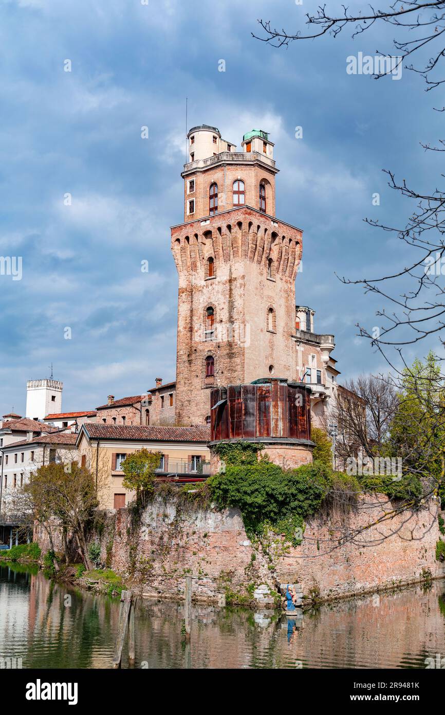 Padua, Italy - April 4, 2022: La Specola is a 14th-century tower ...