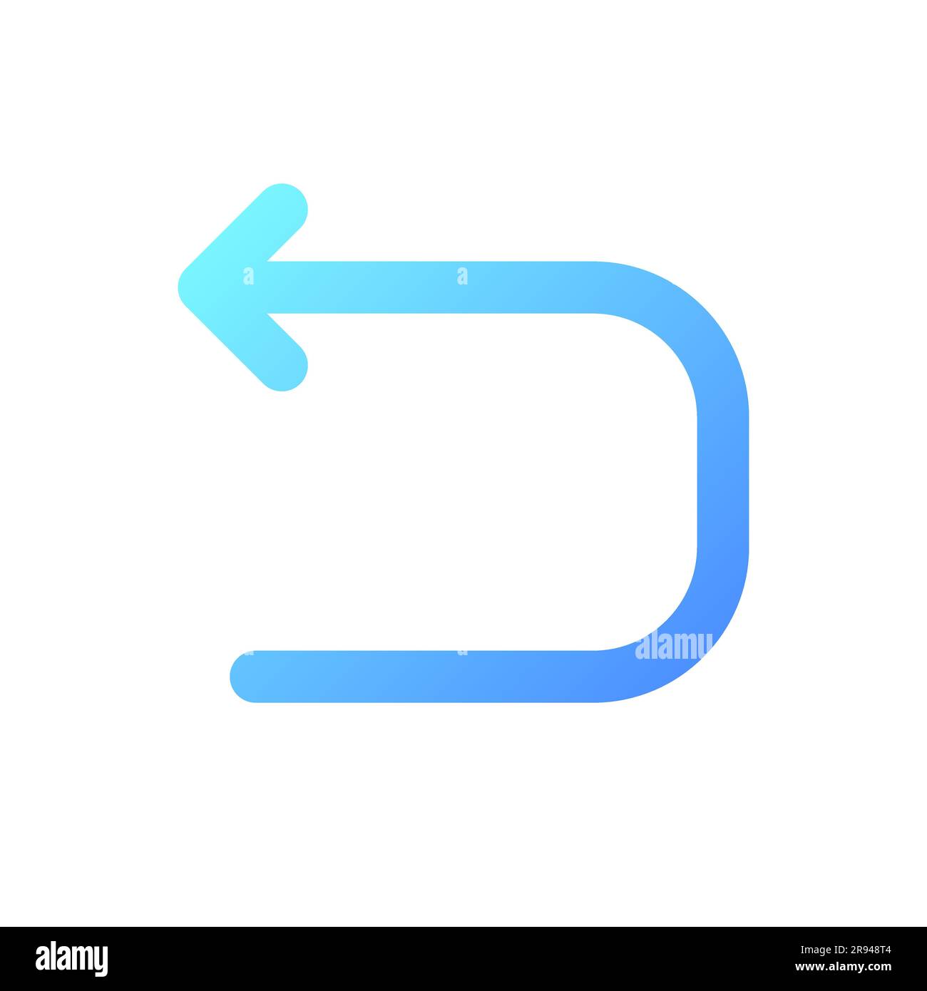 Backward arrow pixel perfect gradient linear ui icon Stock Vector Image ... Backward arrow pixel perfect gradient linear ui icon Stock Vector Image ...