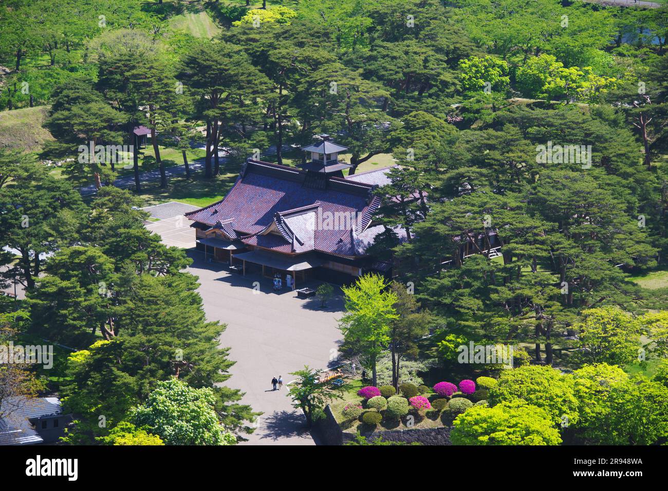 Hakodate Magistrate's Office and Goryokaku Park Stock Photo - Alamy