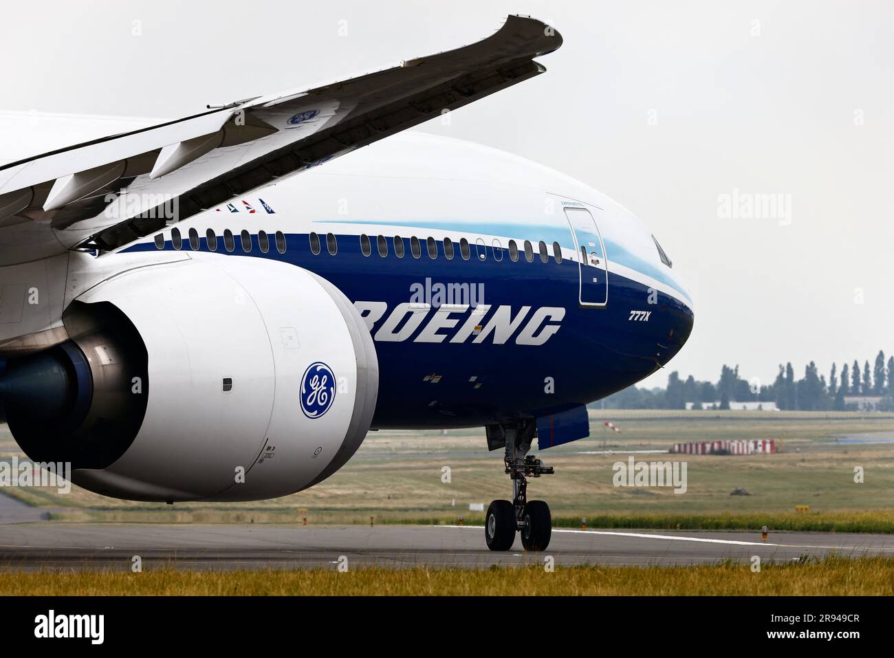 Le Bourget, France. 22nd June, 2023. Boeing 777X new Commercial ...