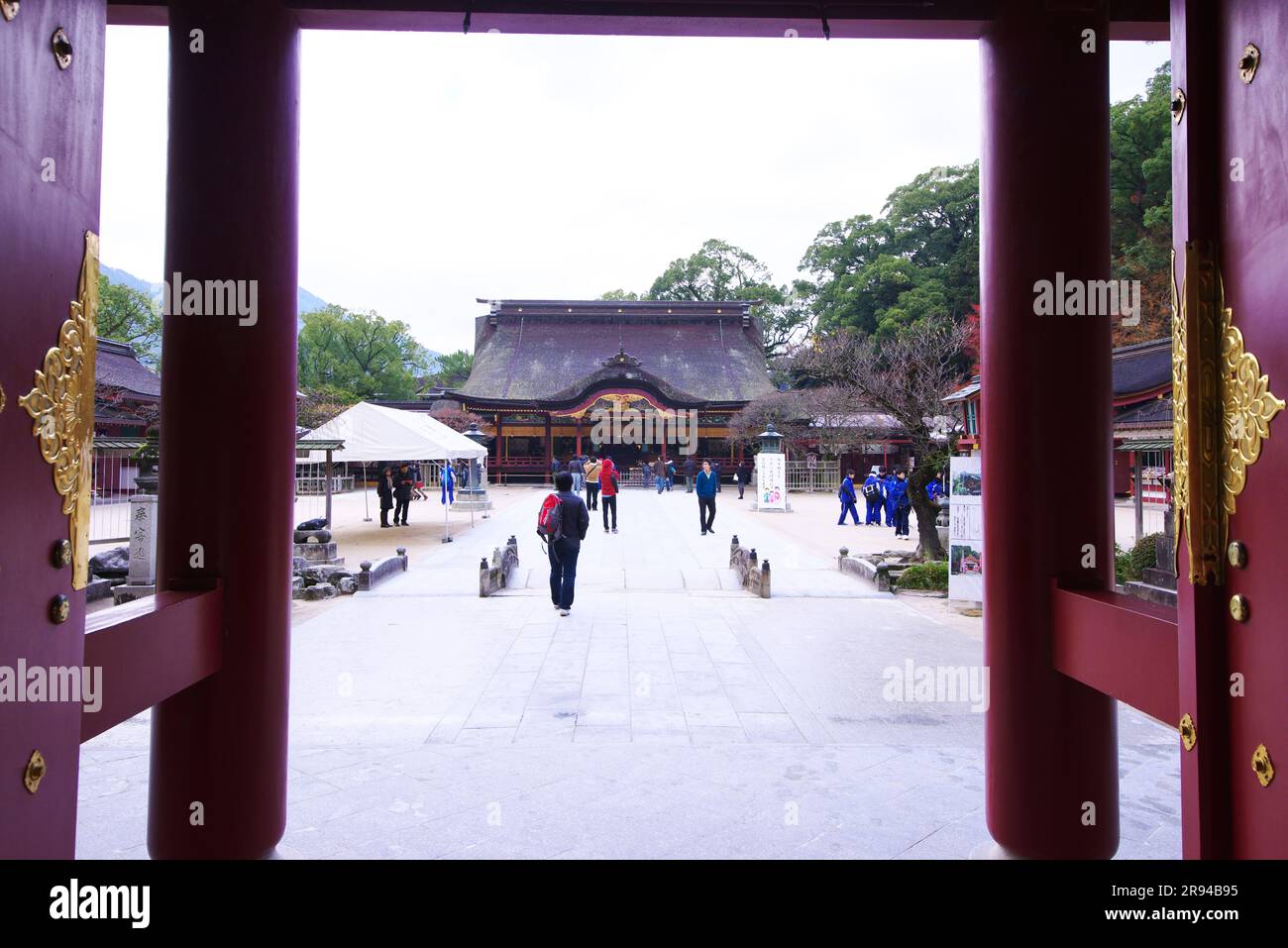 Dazaifu tenmangu shrine Stock Photo - Alamy