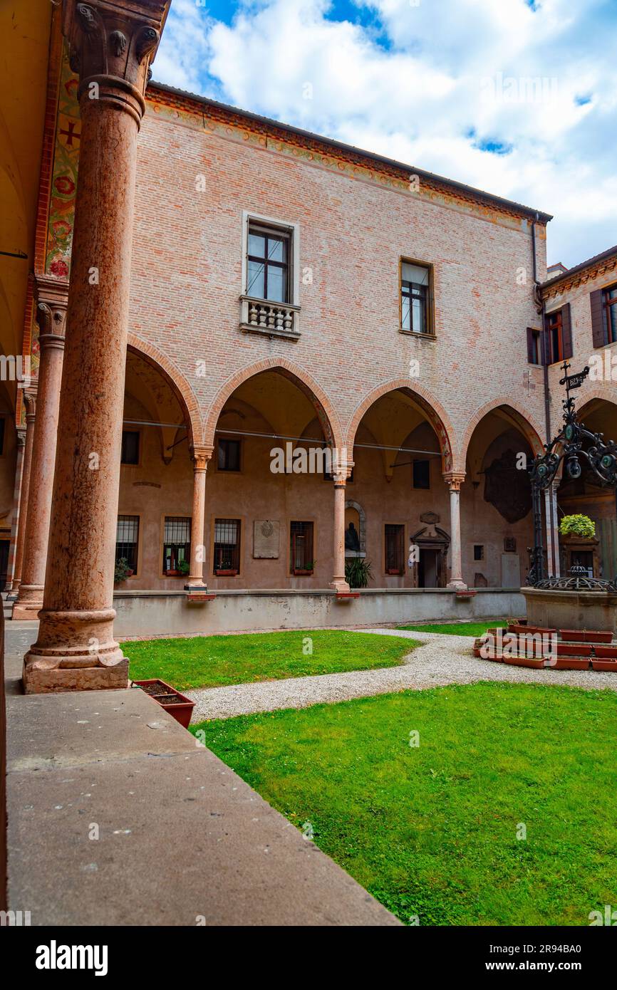 Padua, Italy - April 4, 2022: The Antonino Museum in the Basilica of St ...