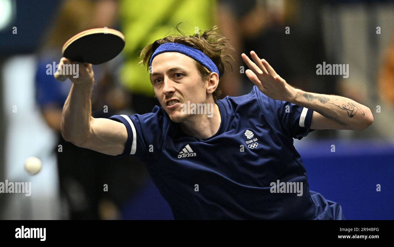 Krakow, Poland. 24th June, 2023. Table Tennis. 2023 European Games ...