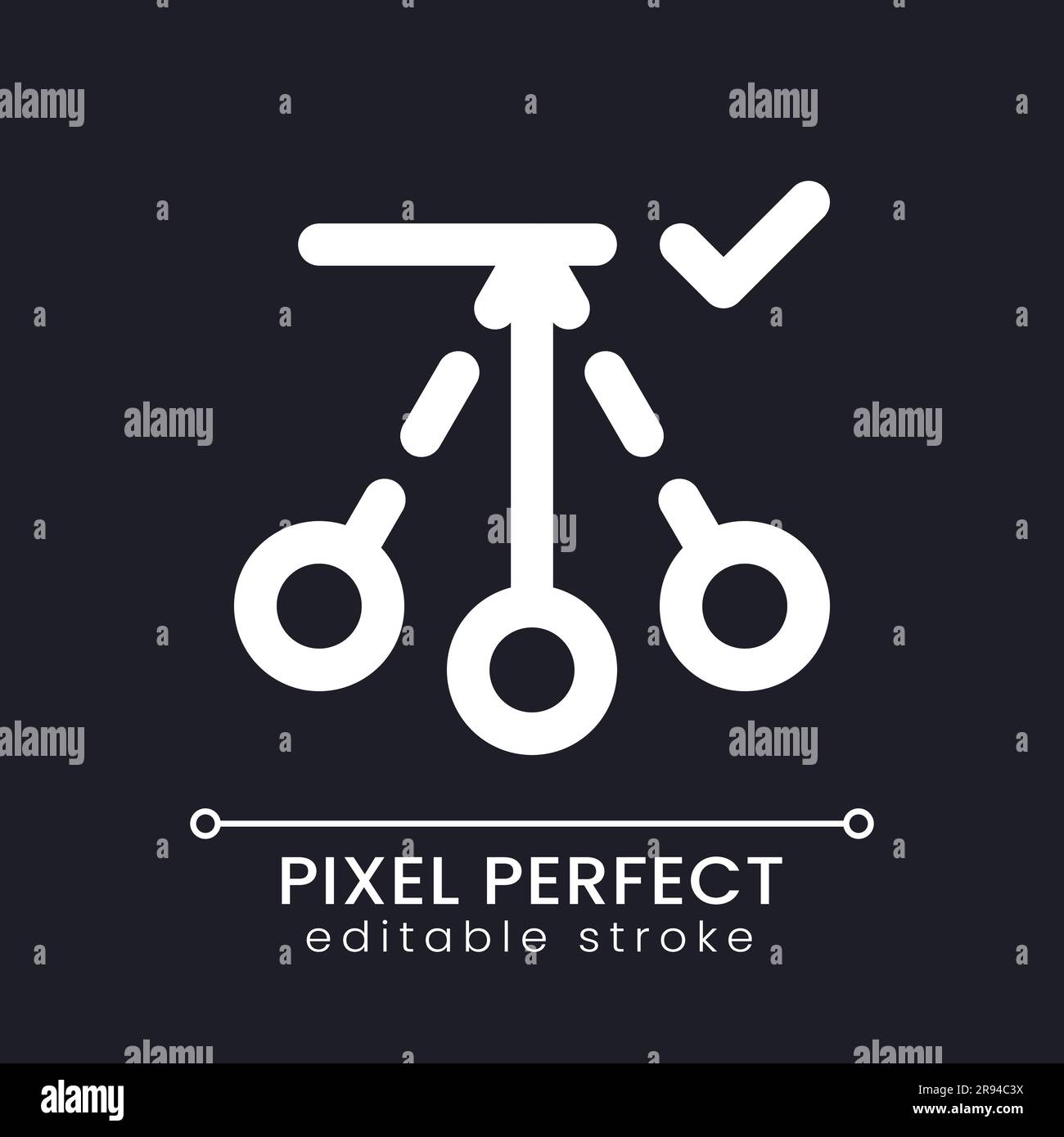 Pendulum movement applying pixel perfect white linear ui icon for dark ... Pendulum movement applying pixel perfect white linear ui icon for dark ...