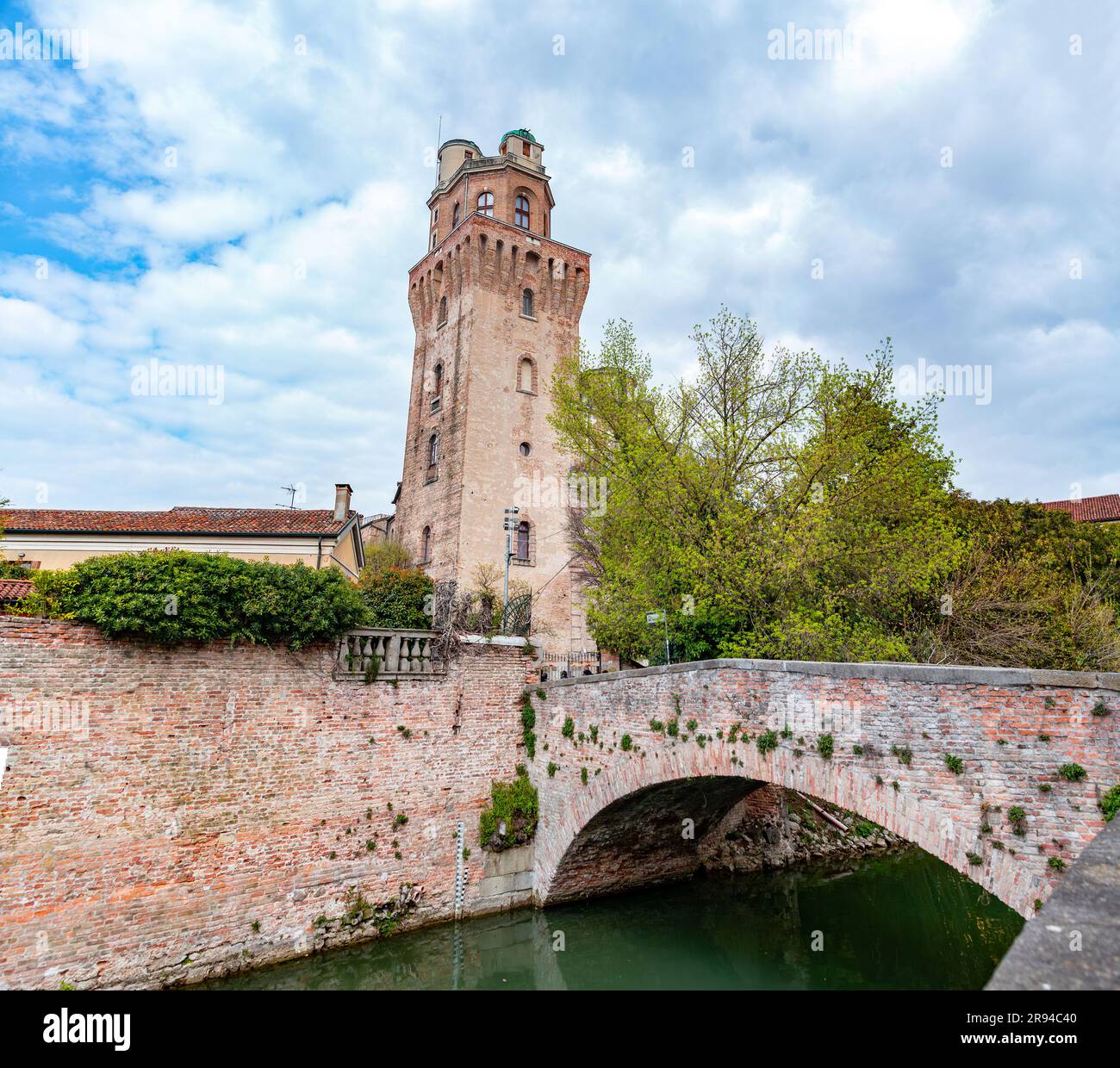 Padua, Italy - April 4, 2022: La Specola is a 14th-century tower ...