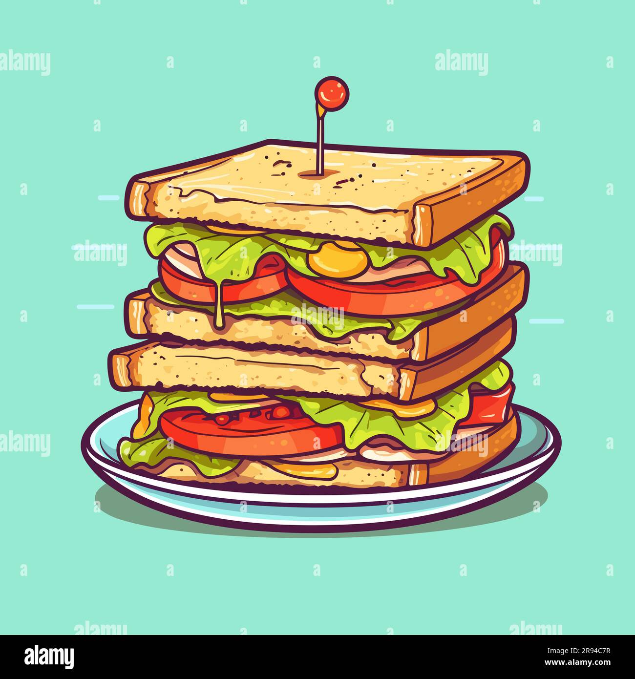 Sandwich Illustration