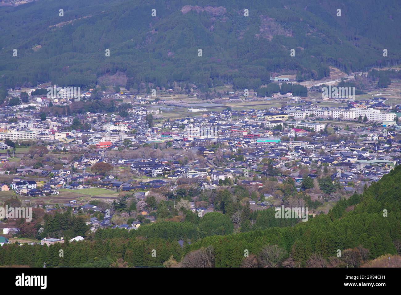 Town area of Yufuin Stock Photo - Alamy