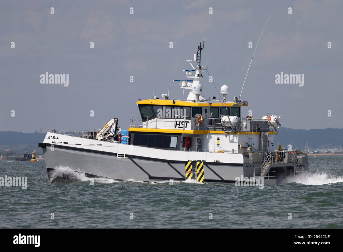 What kind of ship is this? HST ELLA (IMO: 9943712) is a Crew Boat that ...