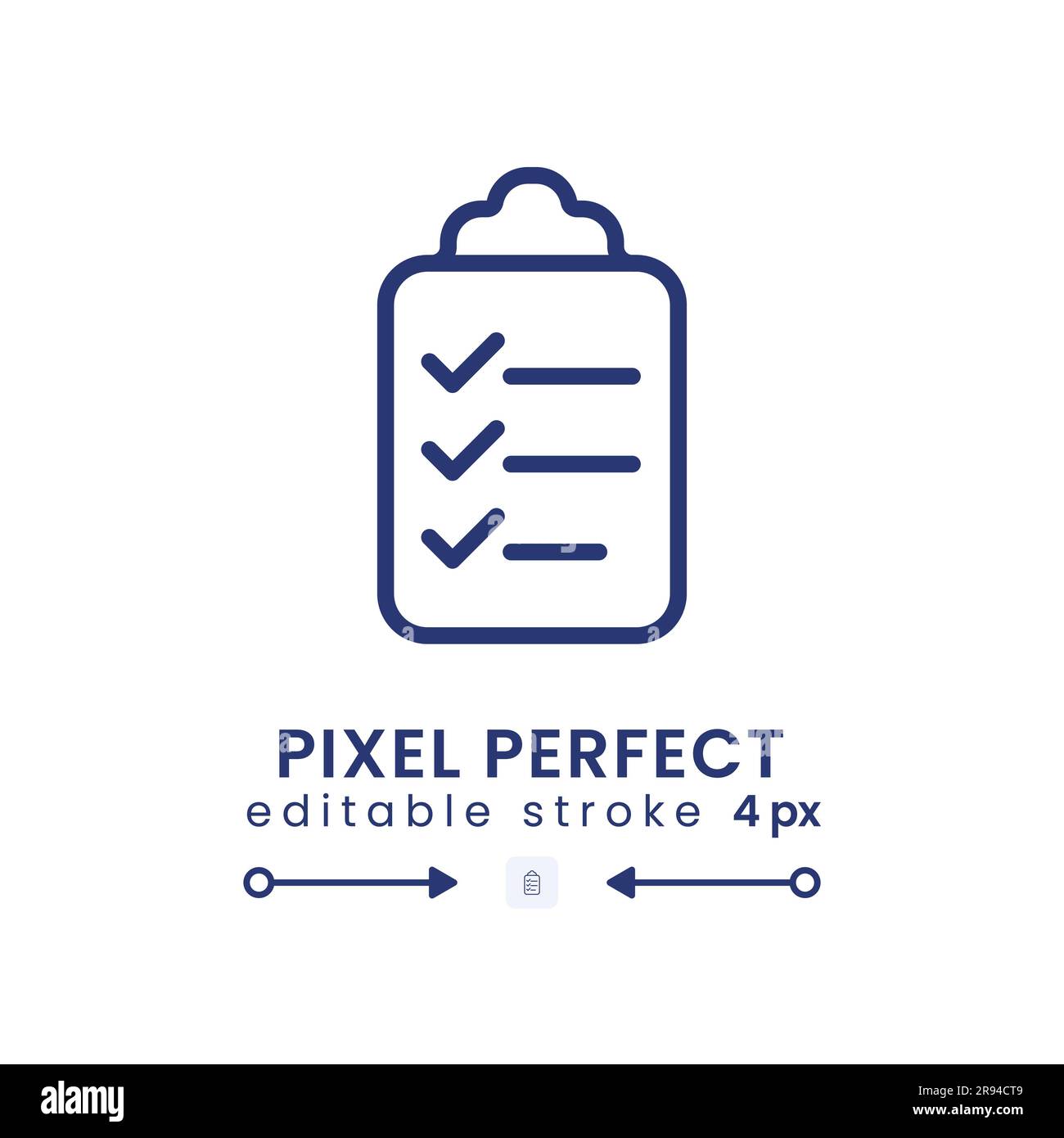 Daily task routine line Cut Out Stock Images & Pictures - Alamy