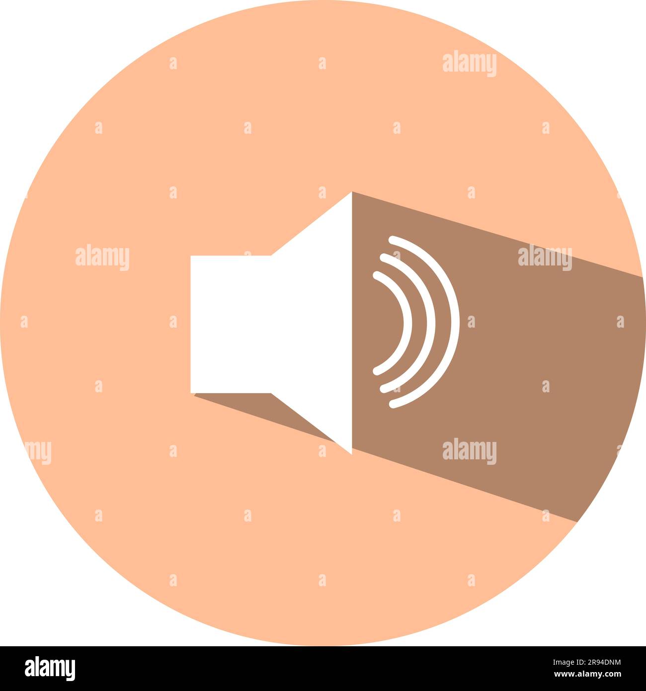 Sound Icon, Vector Illustration Stock Vector Image & Art - Alamy