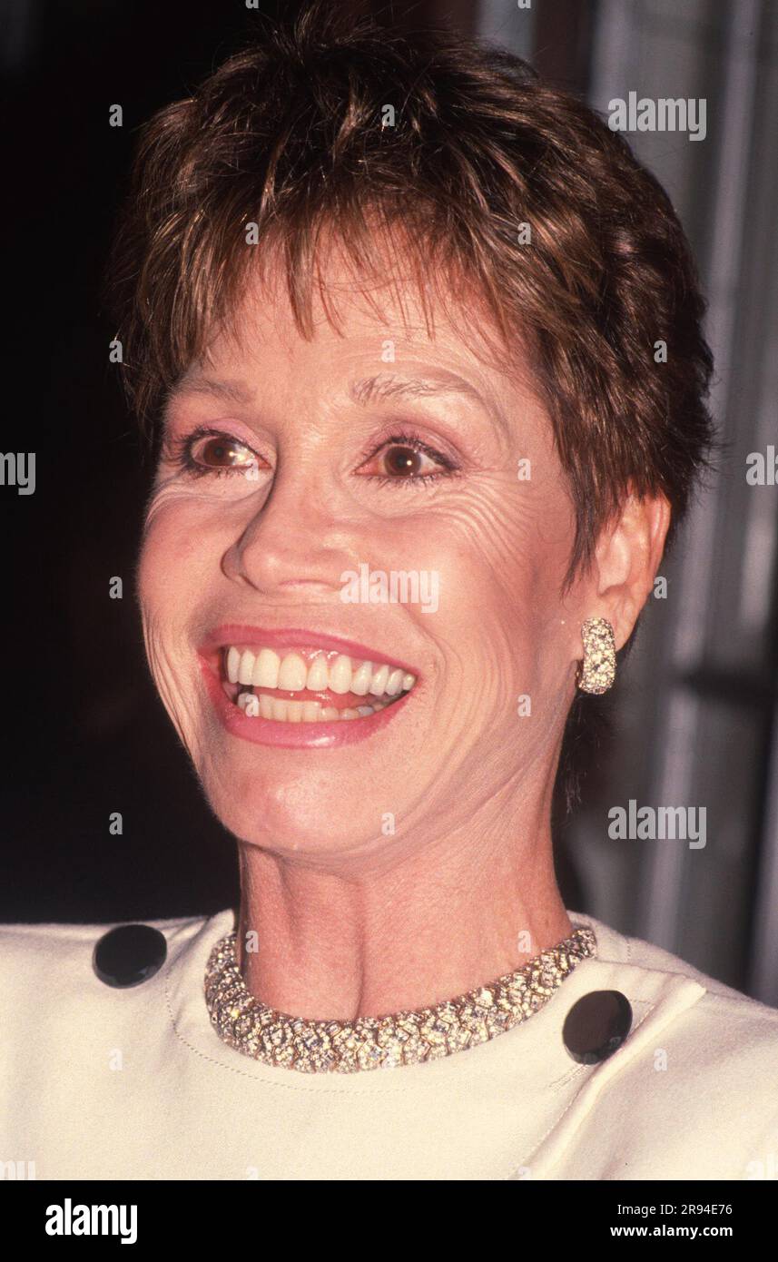 1989 Mary Tyler Moore John Barrett/PHOTOlink Stock Photo - Alamy