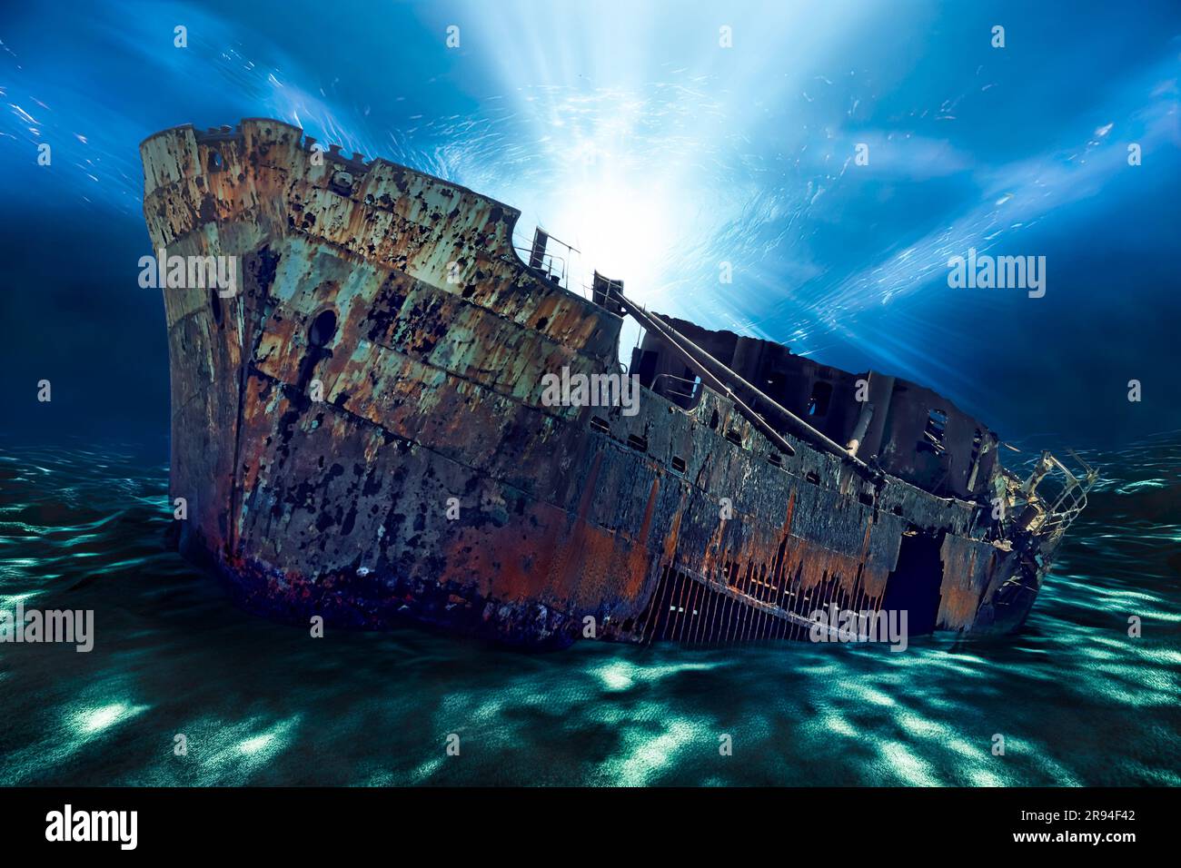 Titanic Jack Underwater