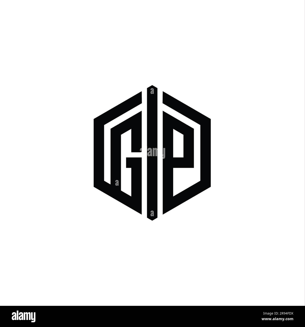 Initial letter gp hi-res stock photography and images - Alamy