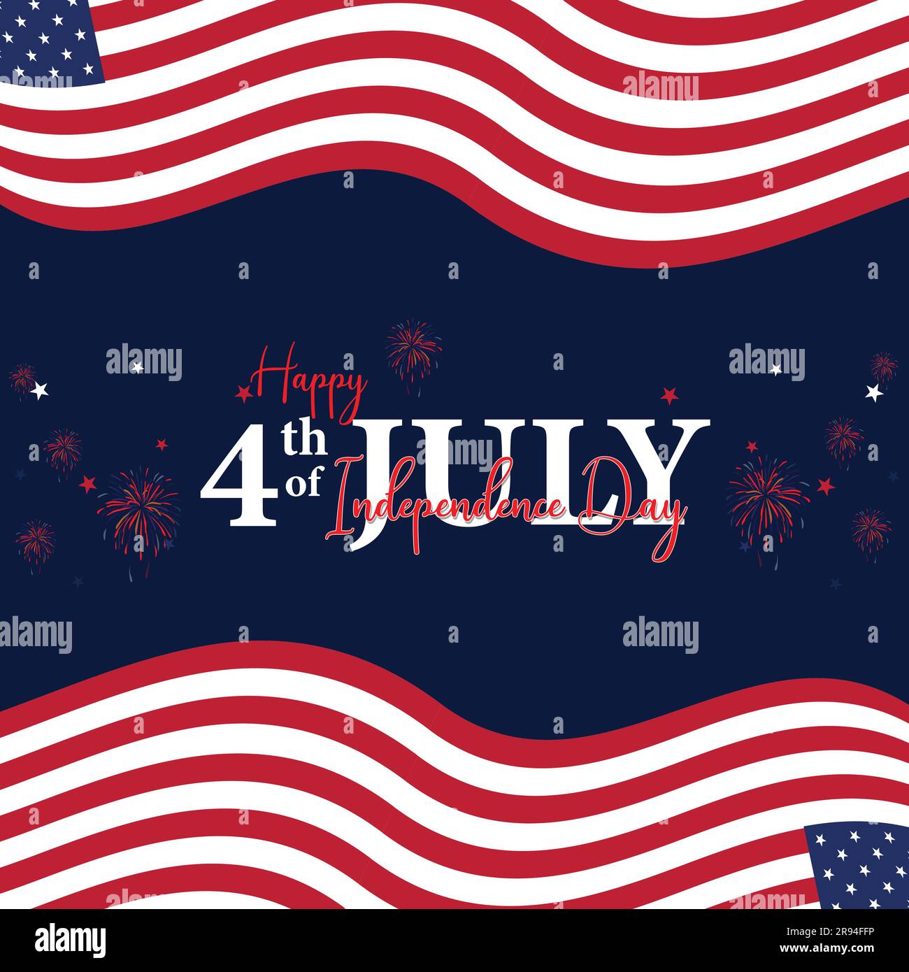 Happy 4th of July. Fourth July Independence Day USA. Independence Day ...