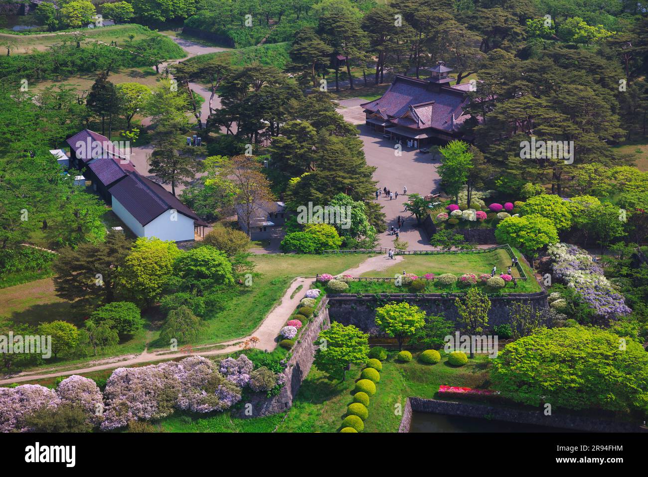 Goryokaku Park and Hakodate Magistrate's Office Stock Photo - Alamy