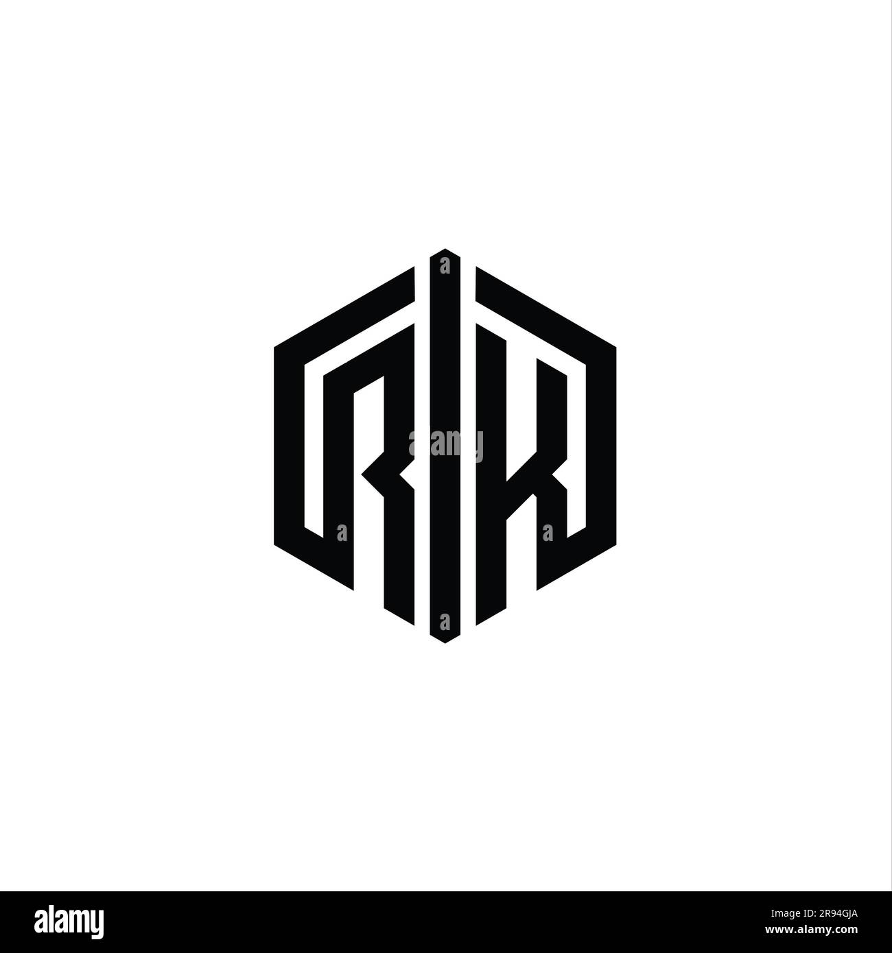 Rk letter logo hi-res stock photography and images - Alamy