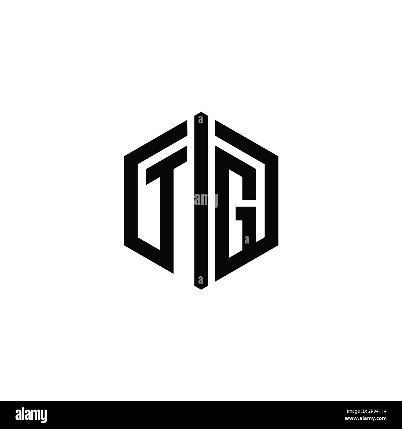Tg modern logo hi-res stock photography and images - Alamy