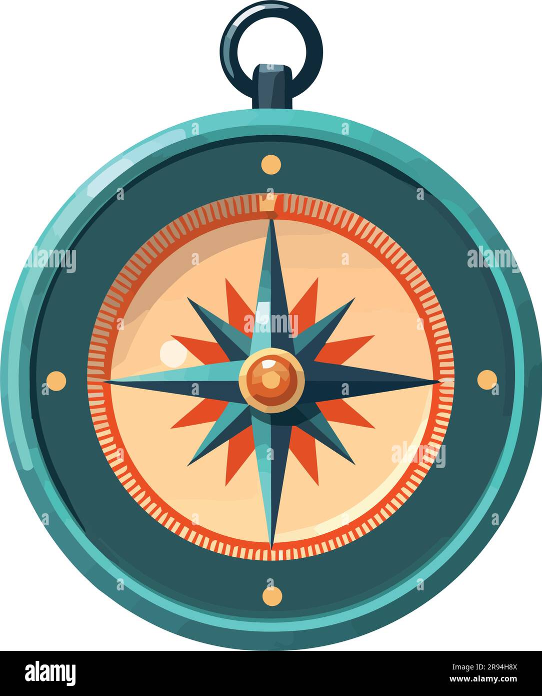 compass rose vector over white Stock Vector Image & Art - Alamy