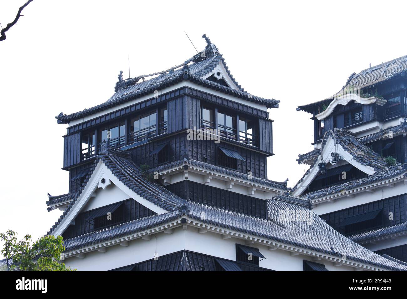 Kumamoto Castle after the Kumamoto Earthquake Stock Photo - Alamy