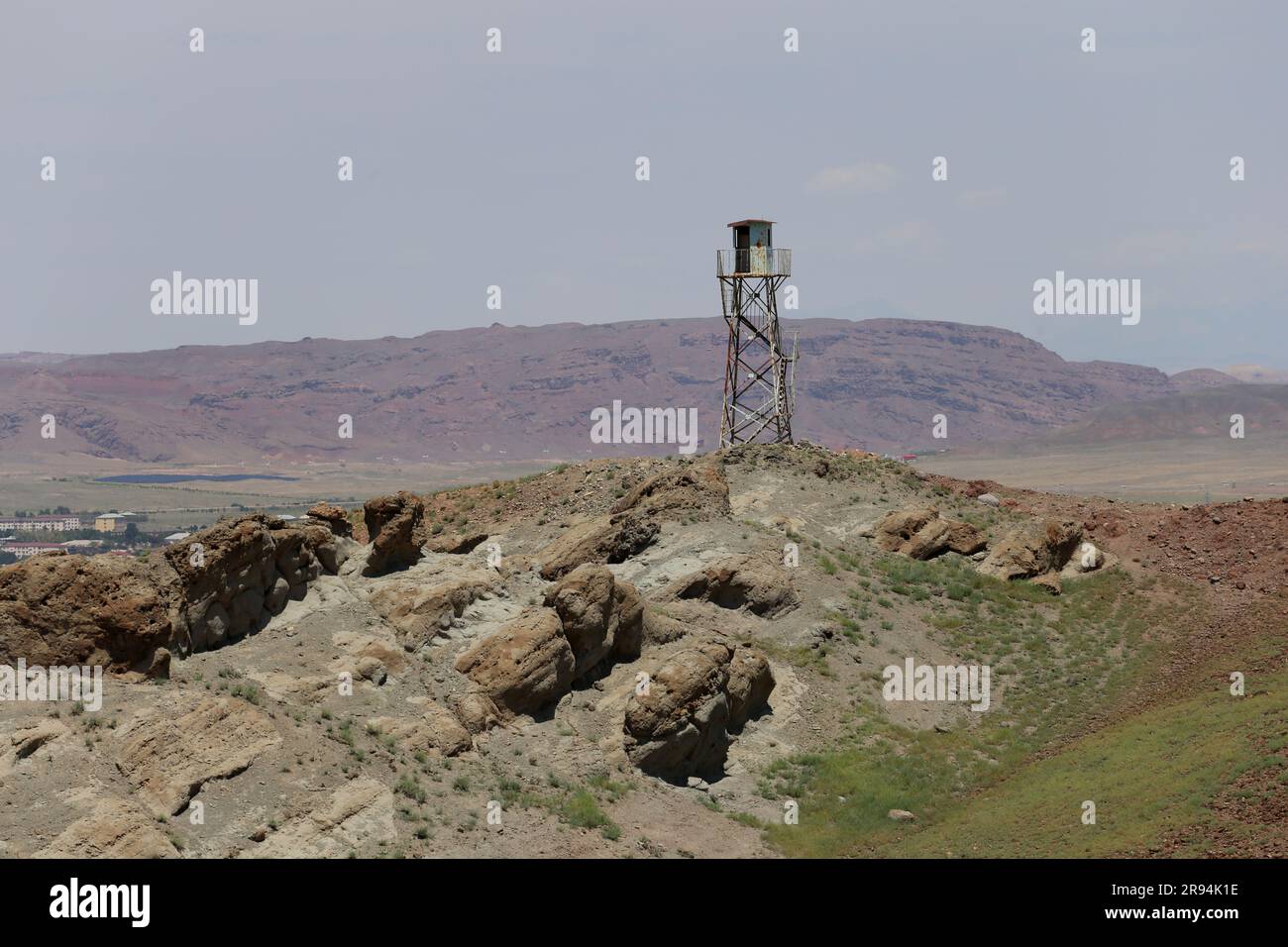 June 22, 2023, Jolfa, East Azerbaijan, Iran: A view of the Aras UNESCO ...