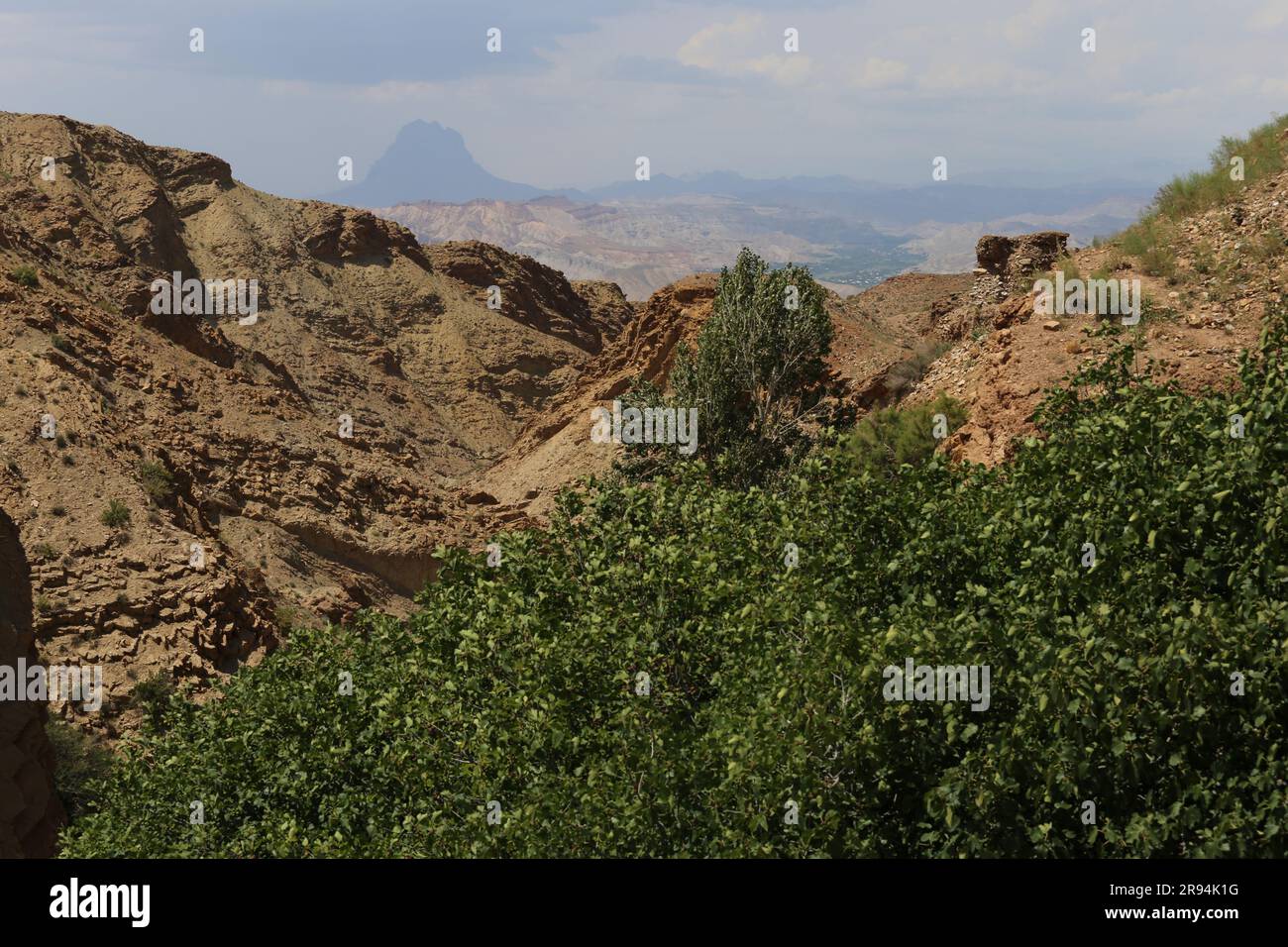 June 22, 2023, Jolfa, East Azerbaijan, Iran: A view of the Aras UNESCO ...