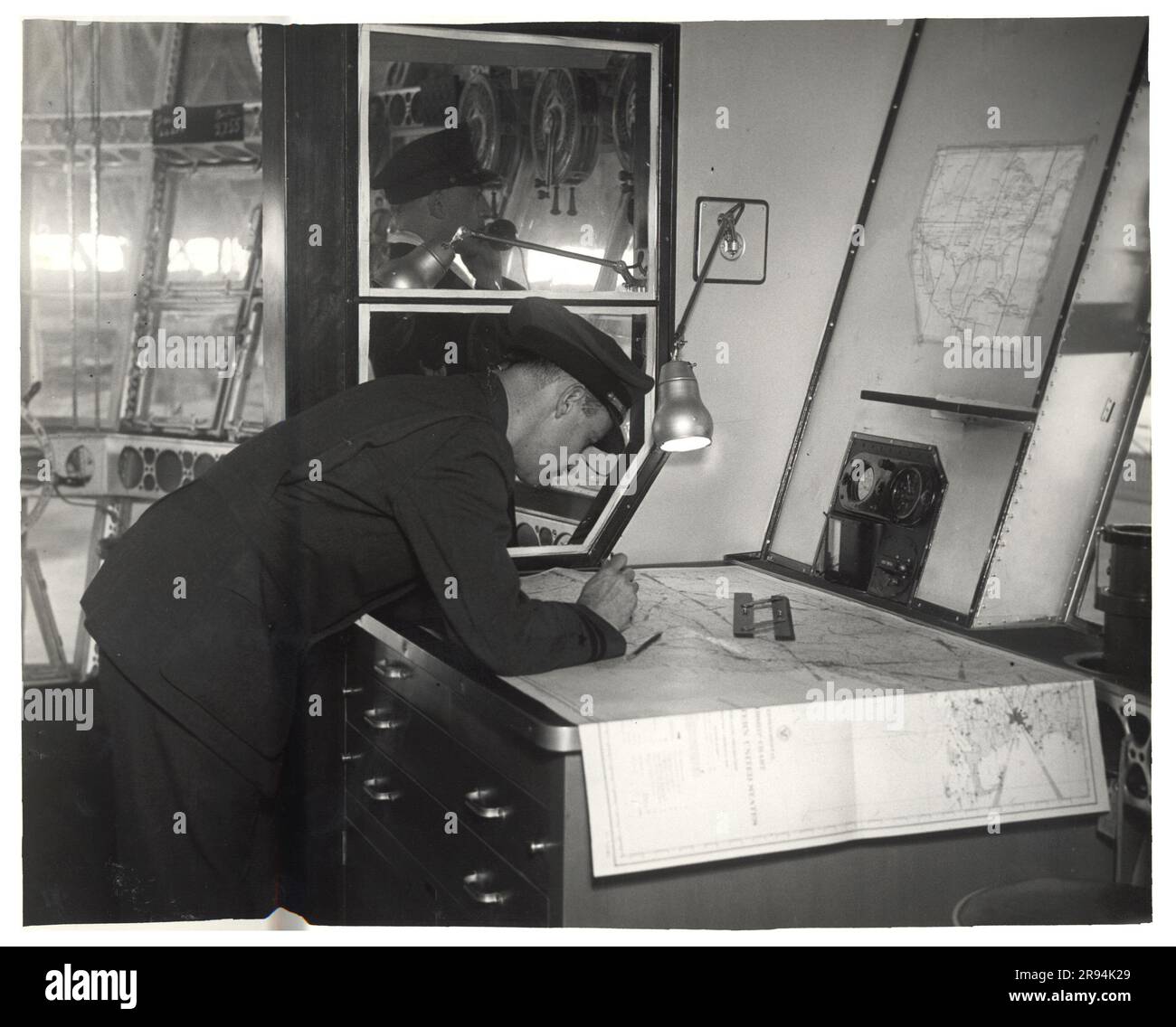 Control room technology Cut Out Stock Images & Pictures - Alamy