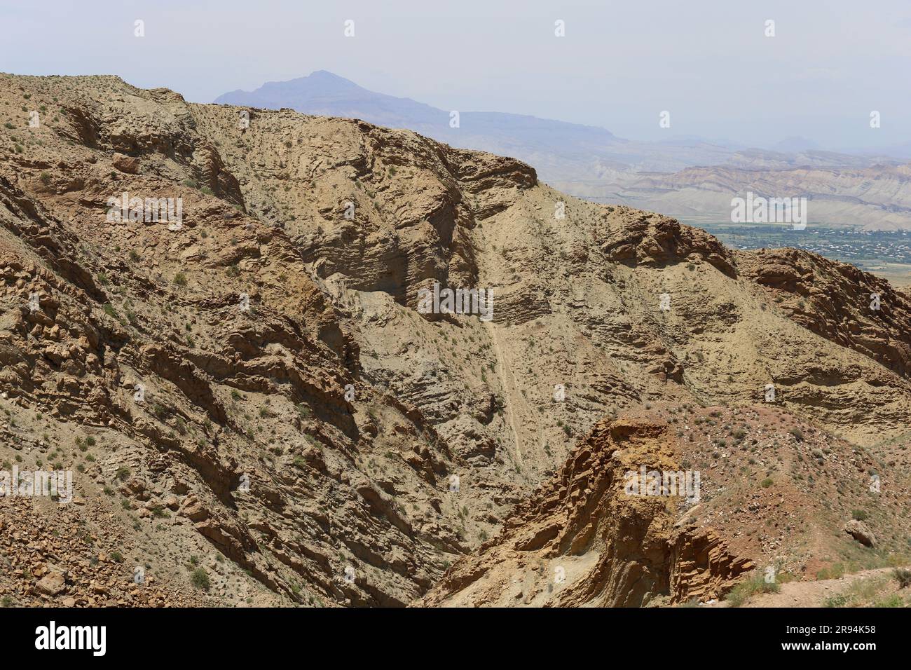 June 22, 2023, Jolfa, East Azerbaijan, Iran: A view of the Aras UNESCO ...