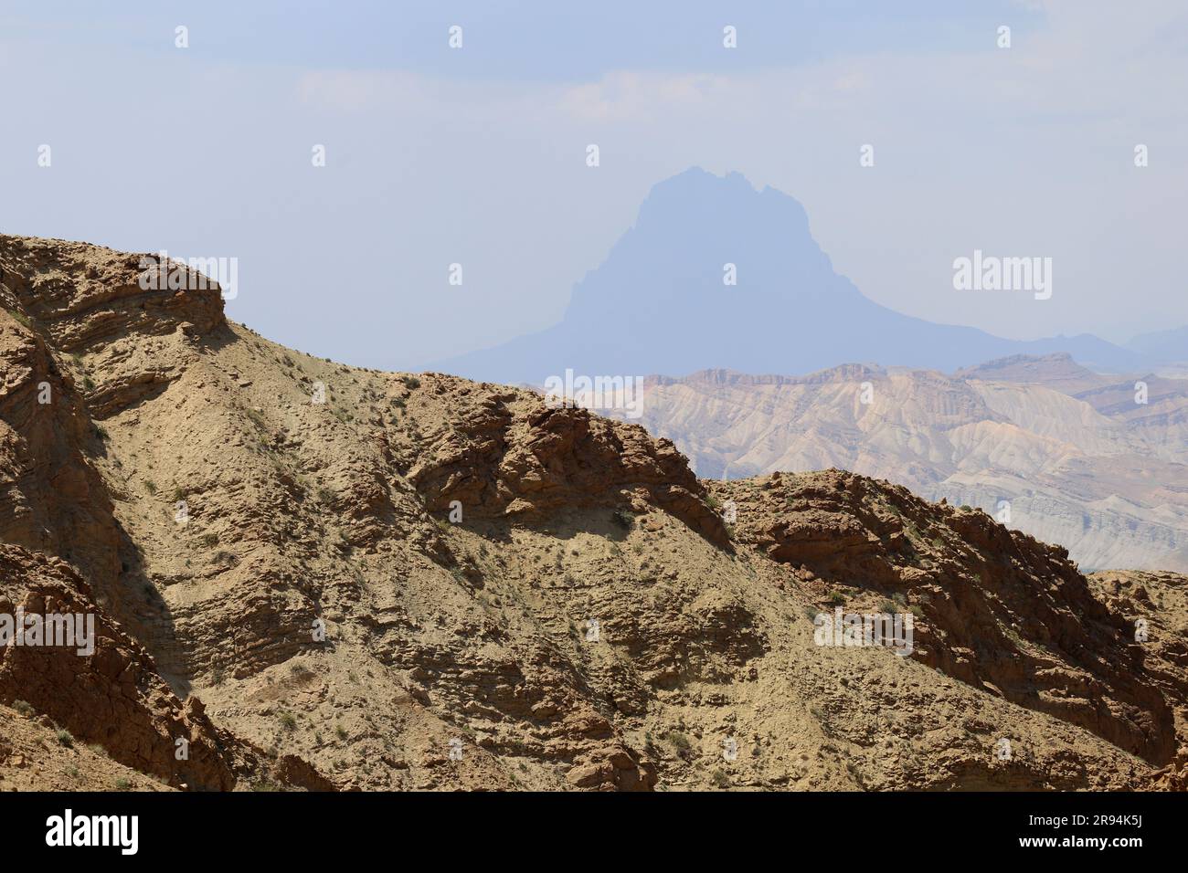 June 22, 2023, Jolfa, East Azerbaijan, Iran: A view of the Aras UNESCO ...