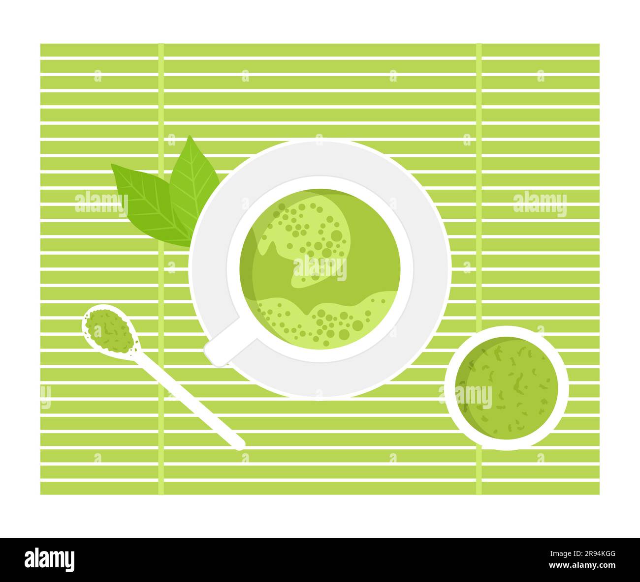 Cup tea in japanese Stock Vector Images - Alamy
