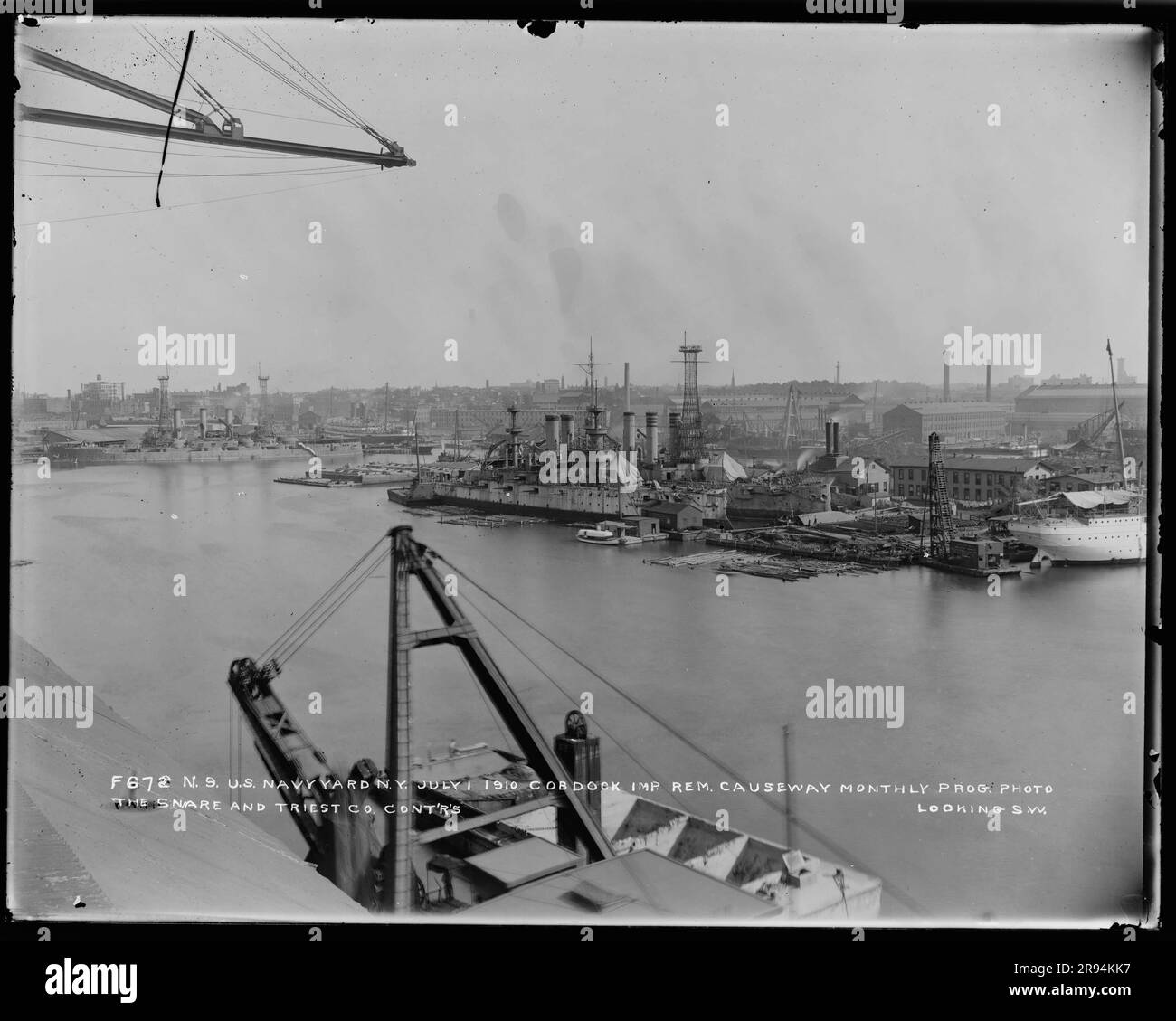 Monthly Progress Photo - Cob Dock Imp Removal Causeway Looking ...