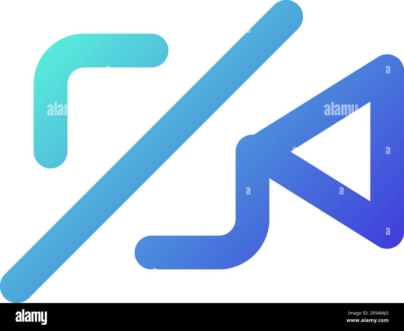 Turn off camera pixel perfect gradient linear ui icon Stock Vector ... Turn off camera pixel perfect gradient linear ui icon Stock Vector ...