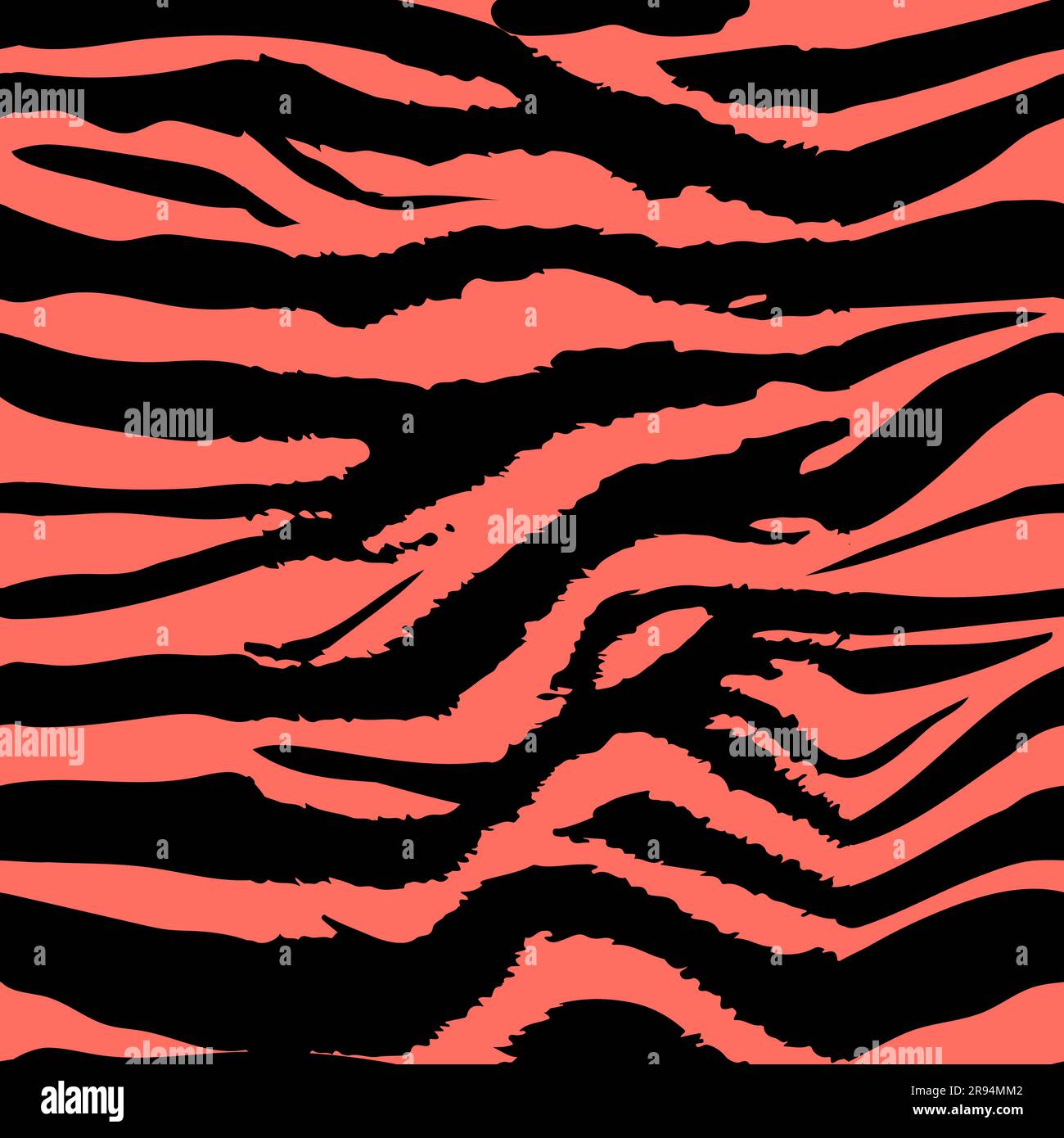 Red And Black Zebra Print Background